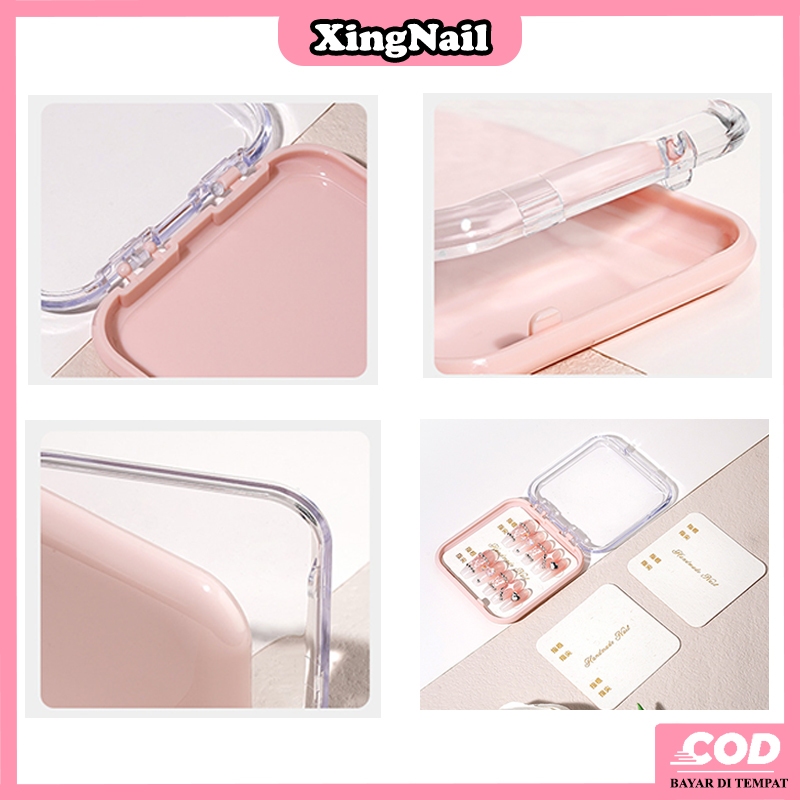 Jual Nail Art Packaging Acrylic Box Premium / Kotak Akrilik Tempat ...