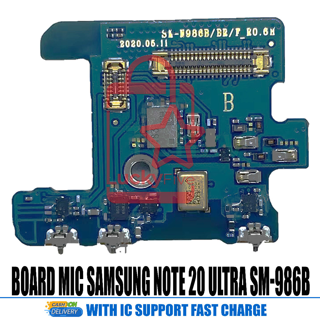 Jual PAPAN BOARD PCB MIC SAMSUNG NOTE 20 ULTRA SM-N986B ORIGINAL ...