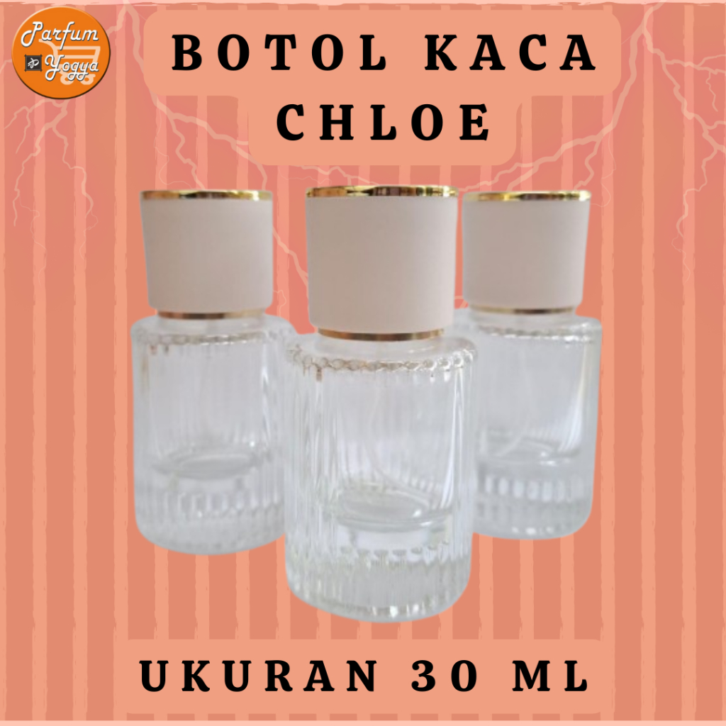 Jual BOTOL PARFUM SPRAY DRAT CHLOE 30 ML | BOTOL KACA | Shopee Indonesia