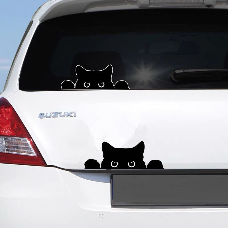Jual NEW!! STIKER KUCING LUCU / STIKER MOBIL / STIKER MOTOR / STIKER ...