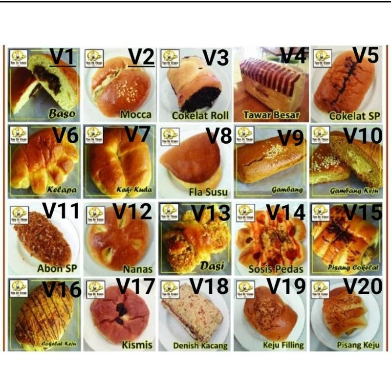 Jual roti lembut gemoy al varian pr.madura 10pcs | Shopee Indonesia