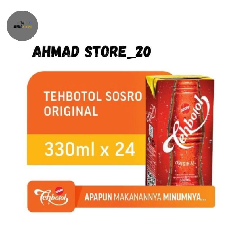 Jual Teh Botol sosro Kotak 330ML | Shopee Indonesia