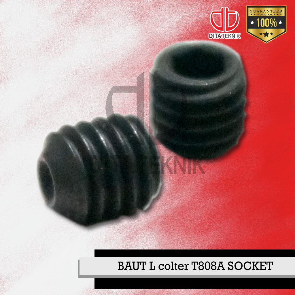 Jual Baut L Tanam - Borek - socket set srew M 6 x 12 mm P 1.0 | Shopee ...