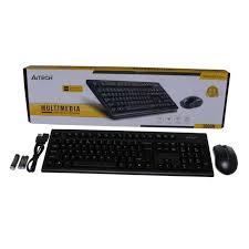 Jual A4Tech Multimedia 3000N Wireless Keyboard & Mouse | Shopee Indonesia