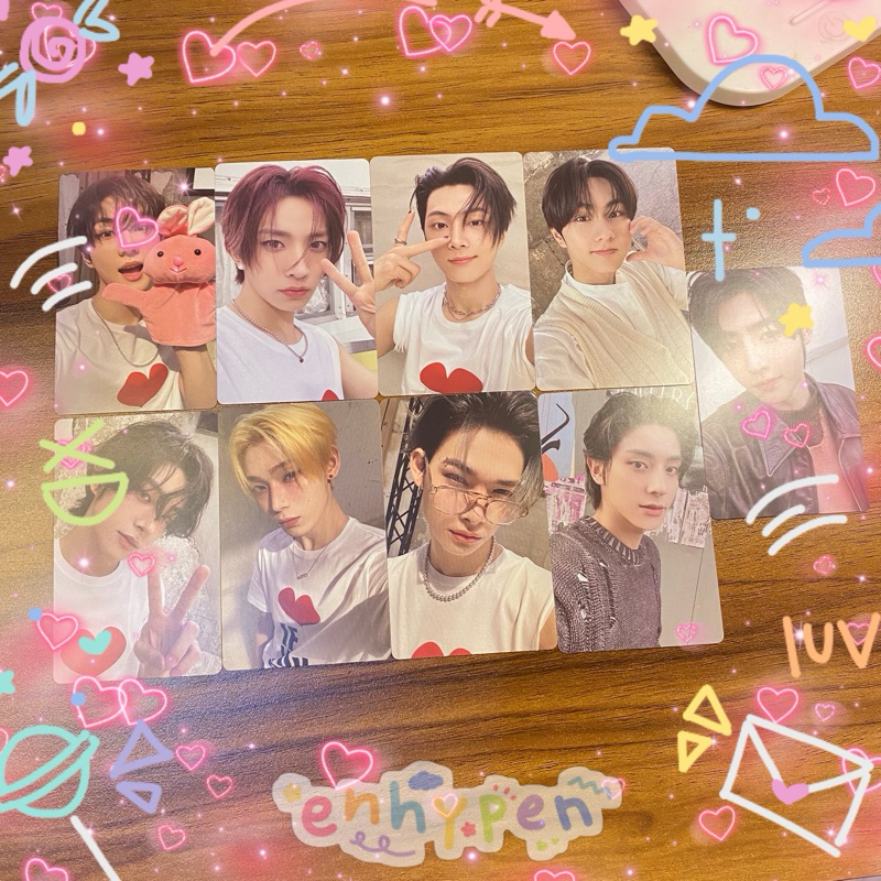 Jual [Read desc] Ready Stock Official Photocard Enhypen Romance Untold Weverse Ver | Shopee ...