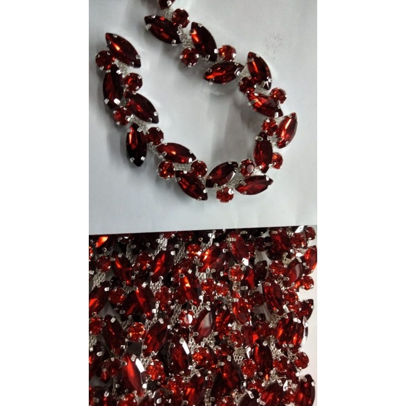 Jual DIAMOND BARIS SWAROVSKI/DIAMOND HARGA PER 10 CM | Shopee Indonesia