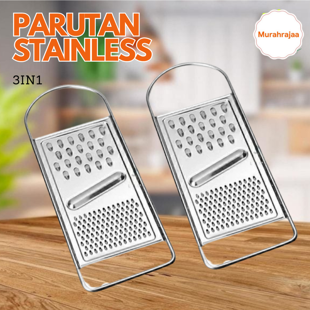 Jual MJ - PARUTAN JUMBO MULTIFUNGSI 3IN1 STAINLESS STEEL - PARUTAN ANTI ...