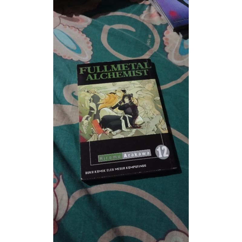 Jual komik manga fullmetal alchemist vol 12 bekas murah ori karya ...
