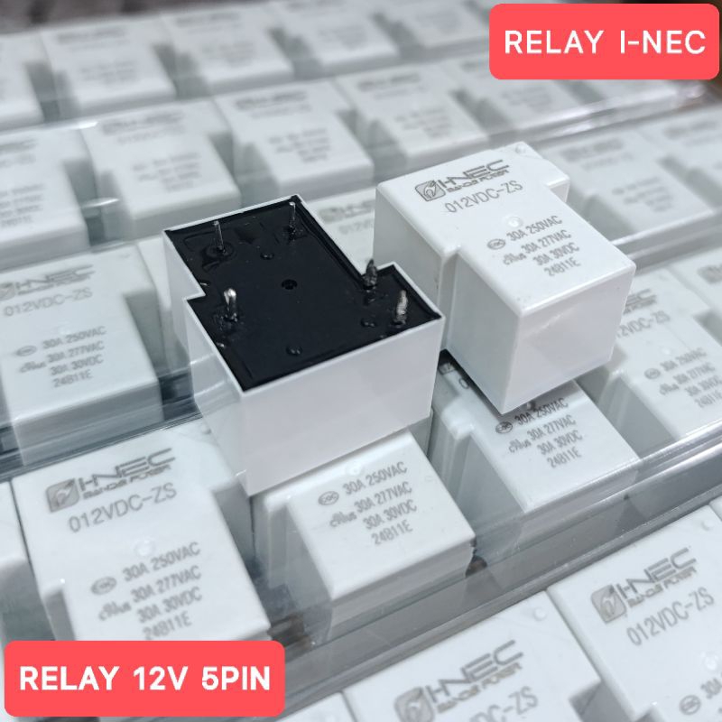Jual RELAY 12V 30A I-NEC 5PIN | Shopee Indonesia