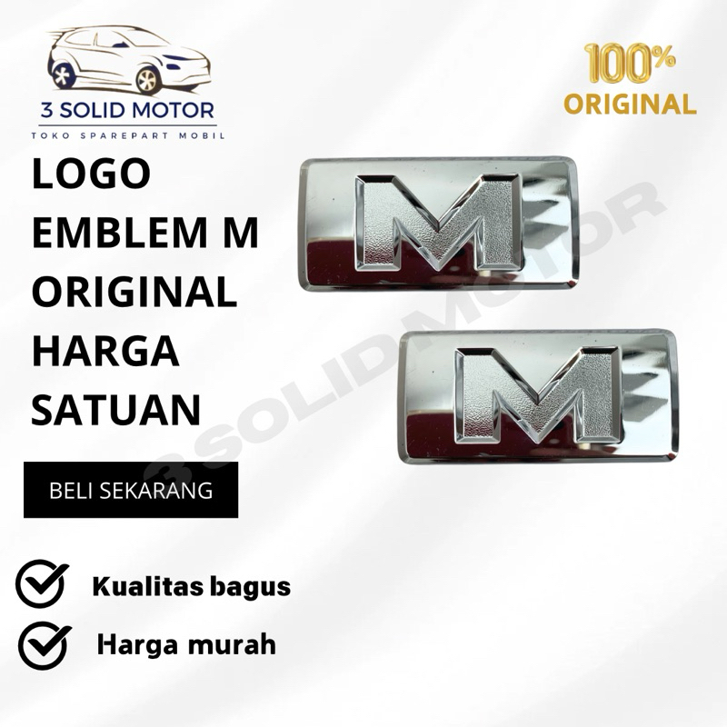 Jual LOGO EMBLEM TULISAN M ORIGINAL | Shopee Indonesia