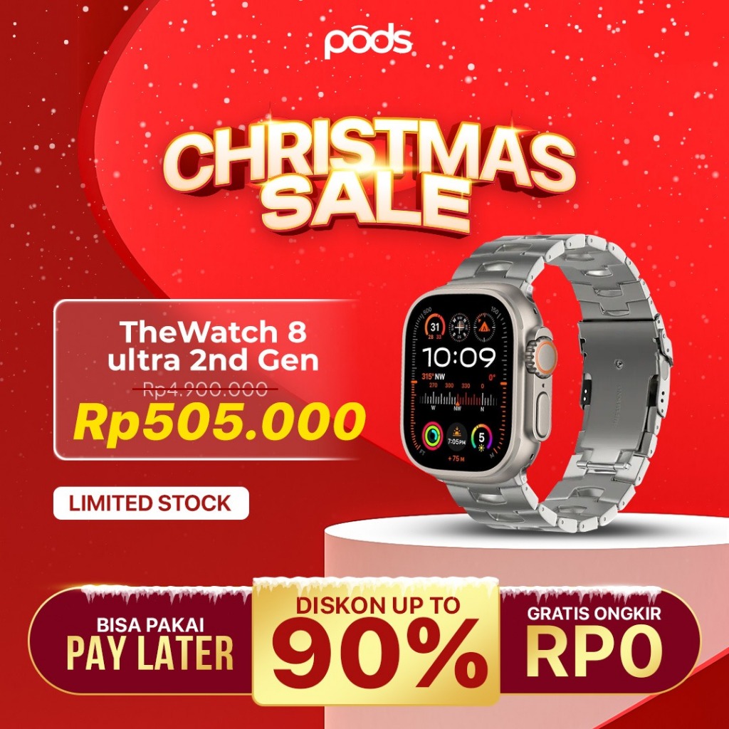 Jual [Christmas Sale !] TheWatch 8 Ultra 2nd Generation Series 2024 ...