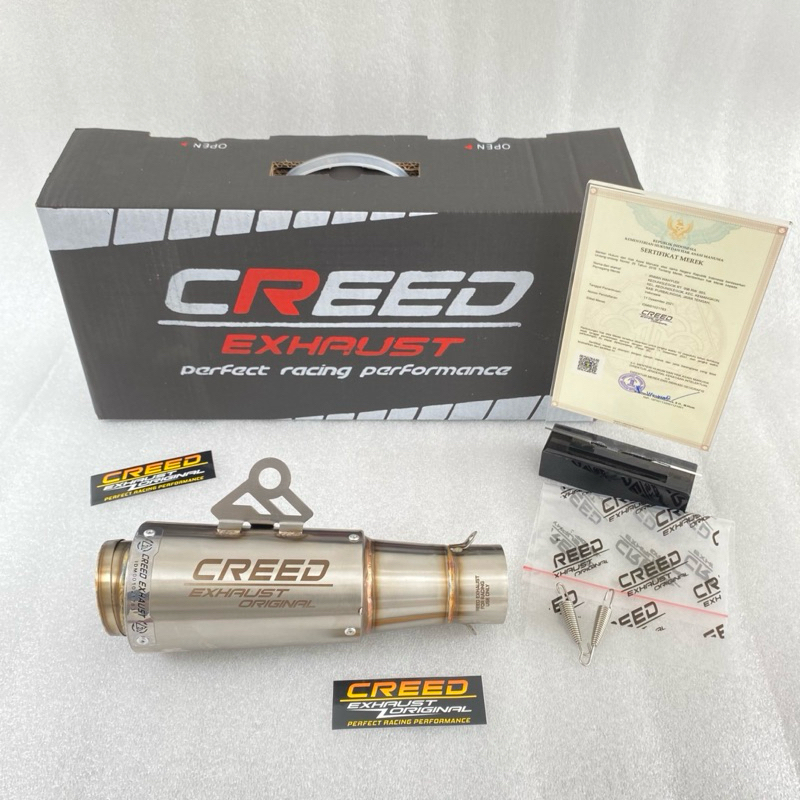 Jual Selencer Only CREED EXHAUST ROADRACE ORIGINAL PRODUK cocok untuk ...