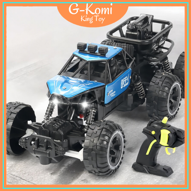 Jual Mobil Remote Control Spray 6 Round Mobil Off Road Climbing Car RC Rock Crawler 2WD Alloy ...