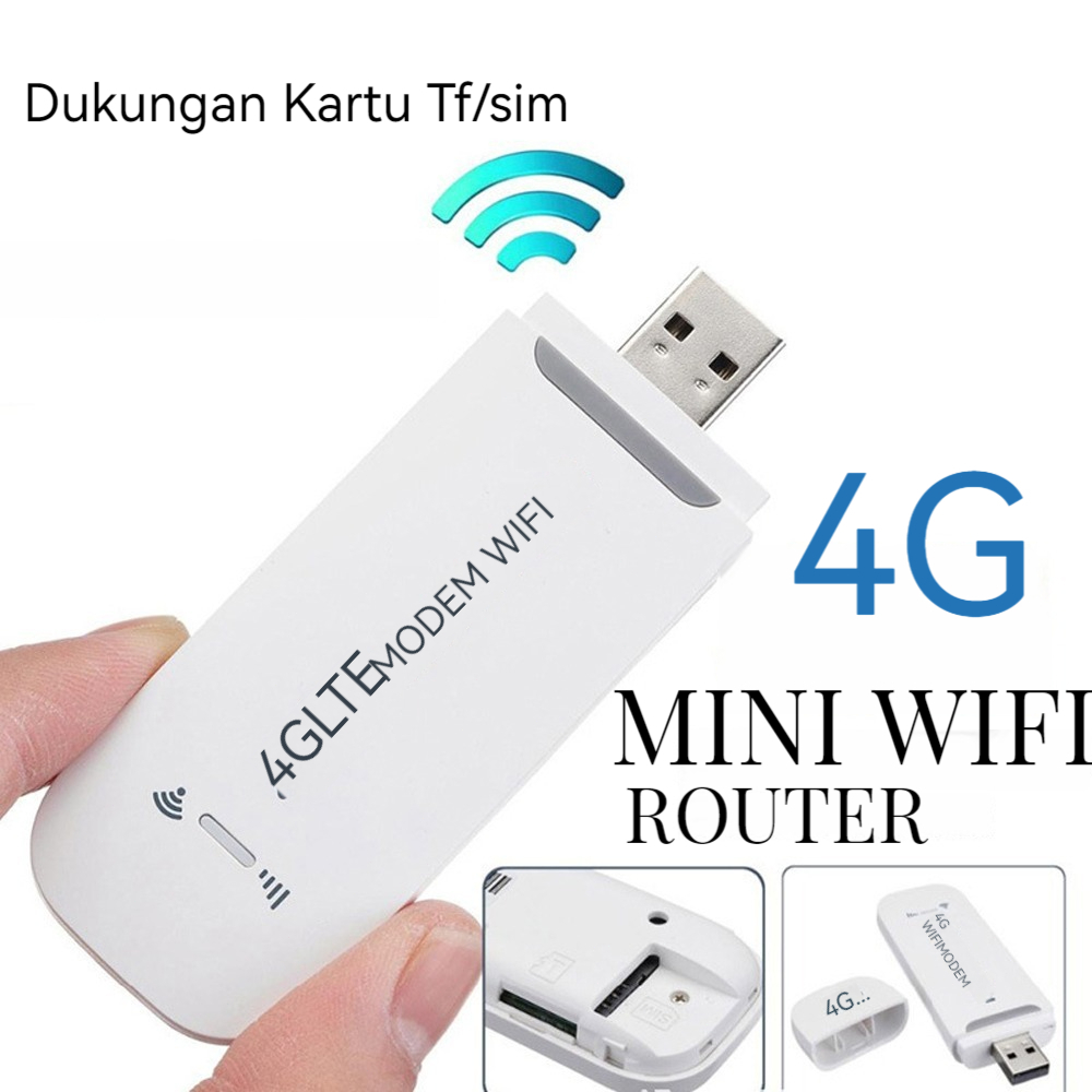 Jual Modem WIFI 4G Support All Operator SIM card 150 Mbps Modem 4G LTE ...