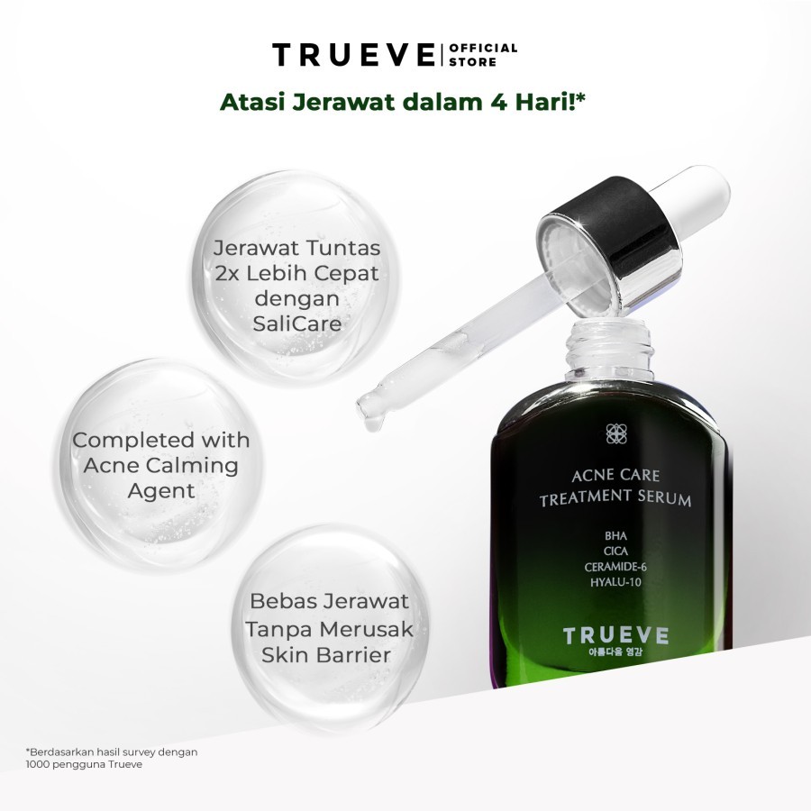 Jual TRUEVE Acne Care Treatment Serum 30 ML - 15 ML | Shopee Indonesia