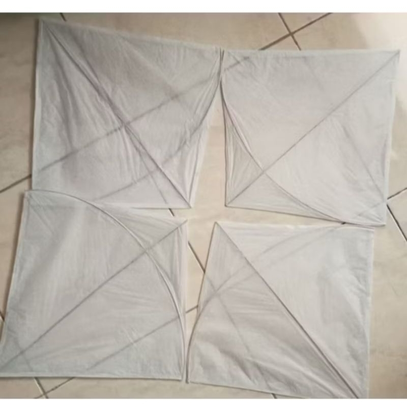 Jual Layangan putih polos 10 pcs (media gambar atau Prakarya sekolah ...