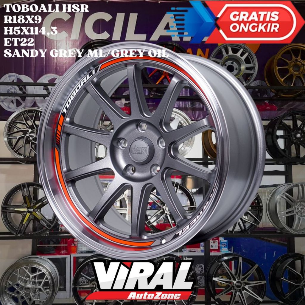 Jual Velg Mobil Ring 18 HSR TOBOALI R18 BISA UNTUK XFORCE , JUKE , XTRAIL , OUTLANDER | Shopee ...