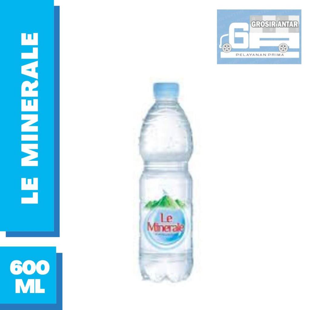 Jual LE MINERALE TANGGUNG 600 ML 1 DUS ISI 24 BOTOL | Shopee Indonesia