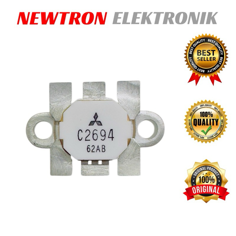 Jual Transistor C2694 Original RF Power Final Boster 2SC2694 Mitsubishi ...