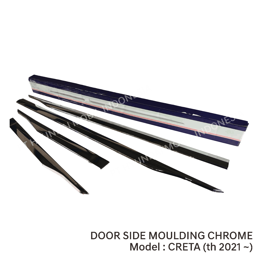 Jual List Pintu / Door Side Moulding Crome Hyundai CRETA th 2021 ...
