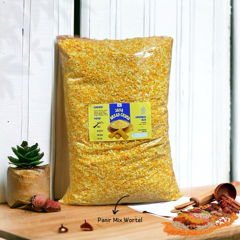 Jual Tepung Panir Mix 1kg By Duos Breadcrumb | Shopee Indonesia
