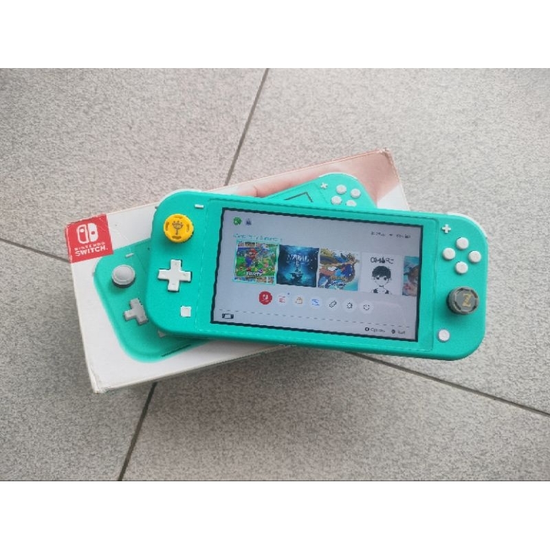 Jual Nintendo Switch Lite CFW 2021 256gb Fullset | Shopee Indonesia