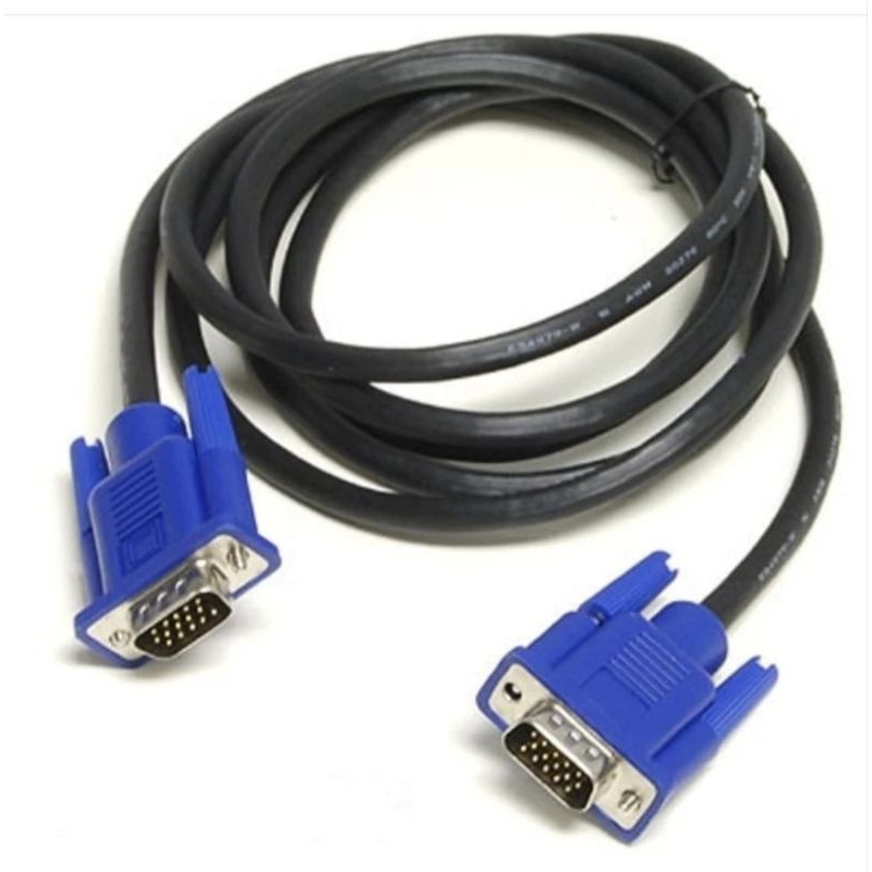 Jual kabel VGA 1,5m/kabel VGA monitor | Shopee Indonesia