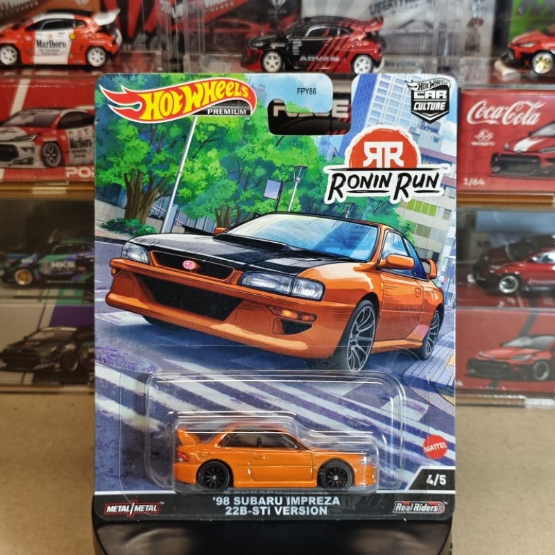 Jual HOTWHEELS PREMIUM '98 SUBARU IMPREZA 22B-STi VERSION RONIN RUN ...