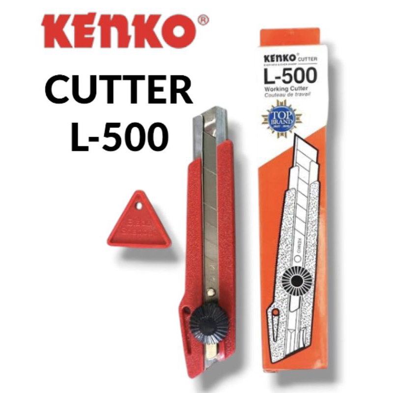 Jual CUTTER KENKO BESAR L 500 (PCS) | Shopee Indonesia