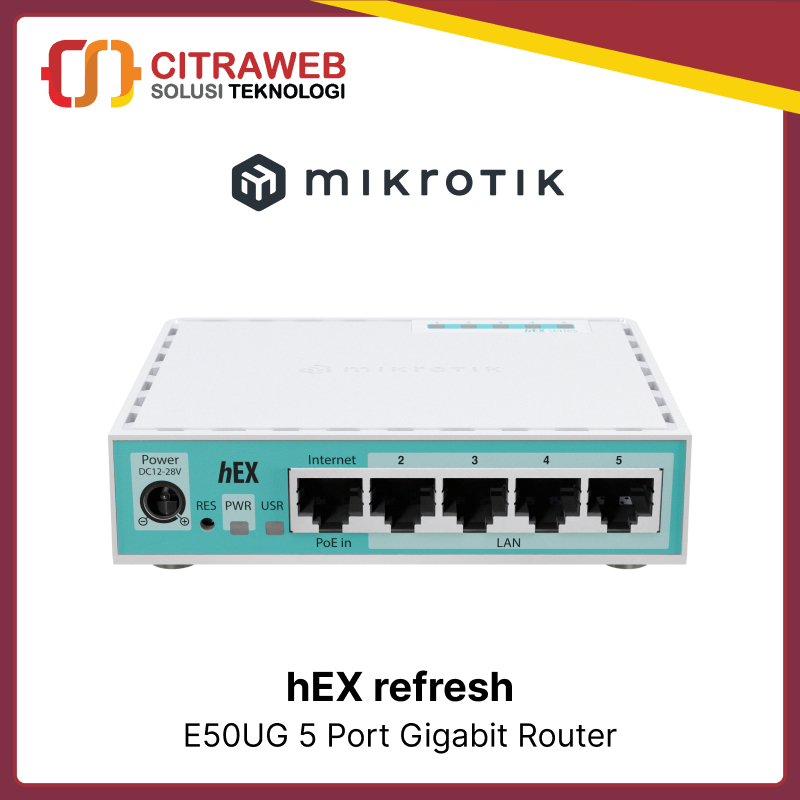 Jual Mikrotik E50UG hEX Refresh Gigabit Router hex e50ug | Shopee Indonesia