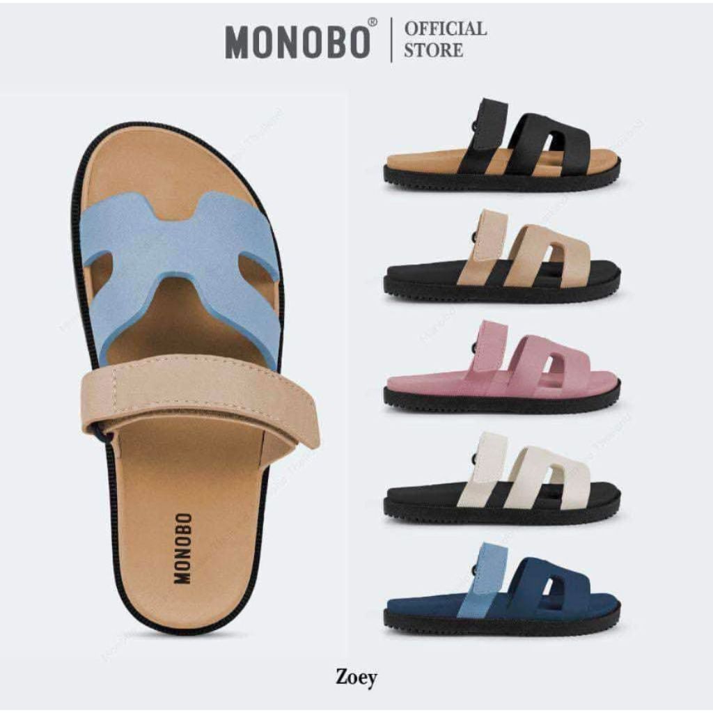Jual Monobo Sandal Zoey - Free box | Shopee Indonesia