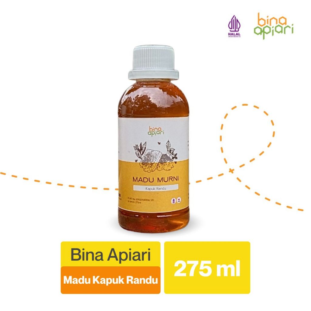 Jual Madu kapuk 275ml bina apiari murni ternak sendiri | Shopee Indonesia