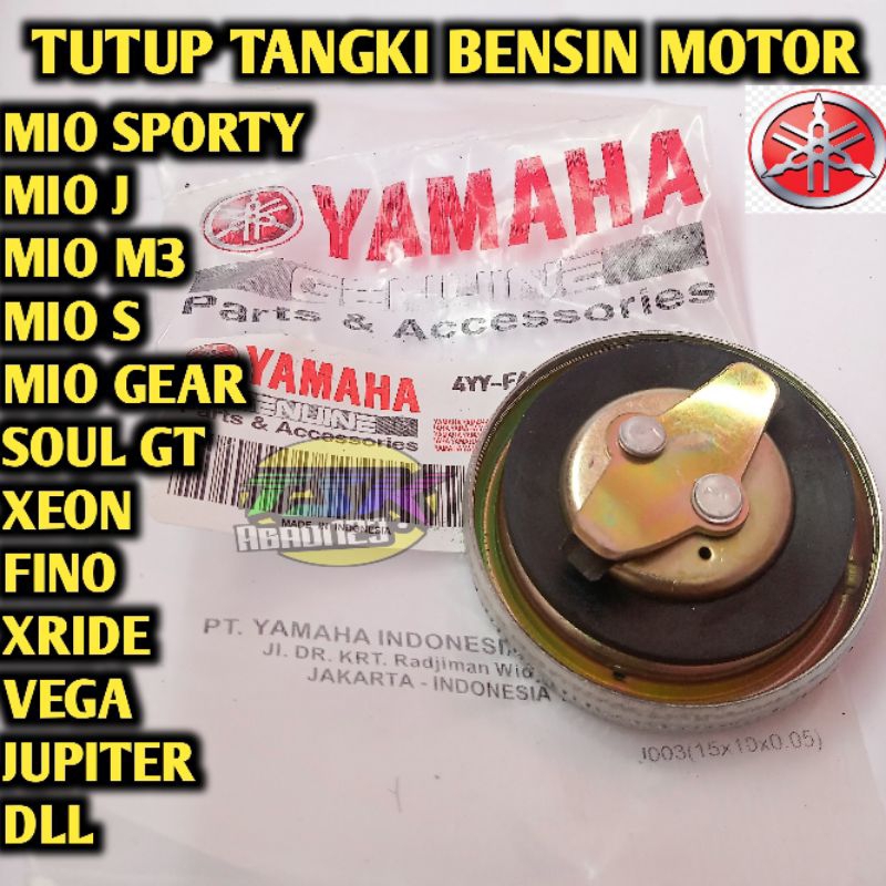 Jual TUTUP TANGKI BENSIN MIO SPORTY,MIO J,MIO M3 , X-RIDE,,VEGA ...