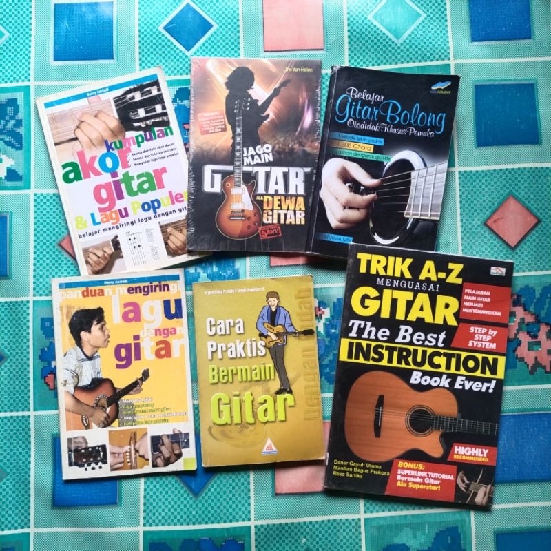 Jual Varian Buku Hobi Lagu, Jago Main GITAR ala DEWA GITAR, Kumpulan ...