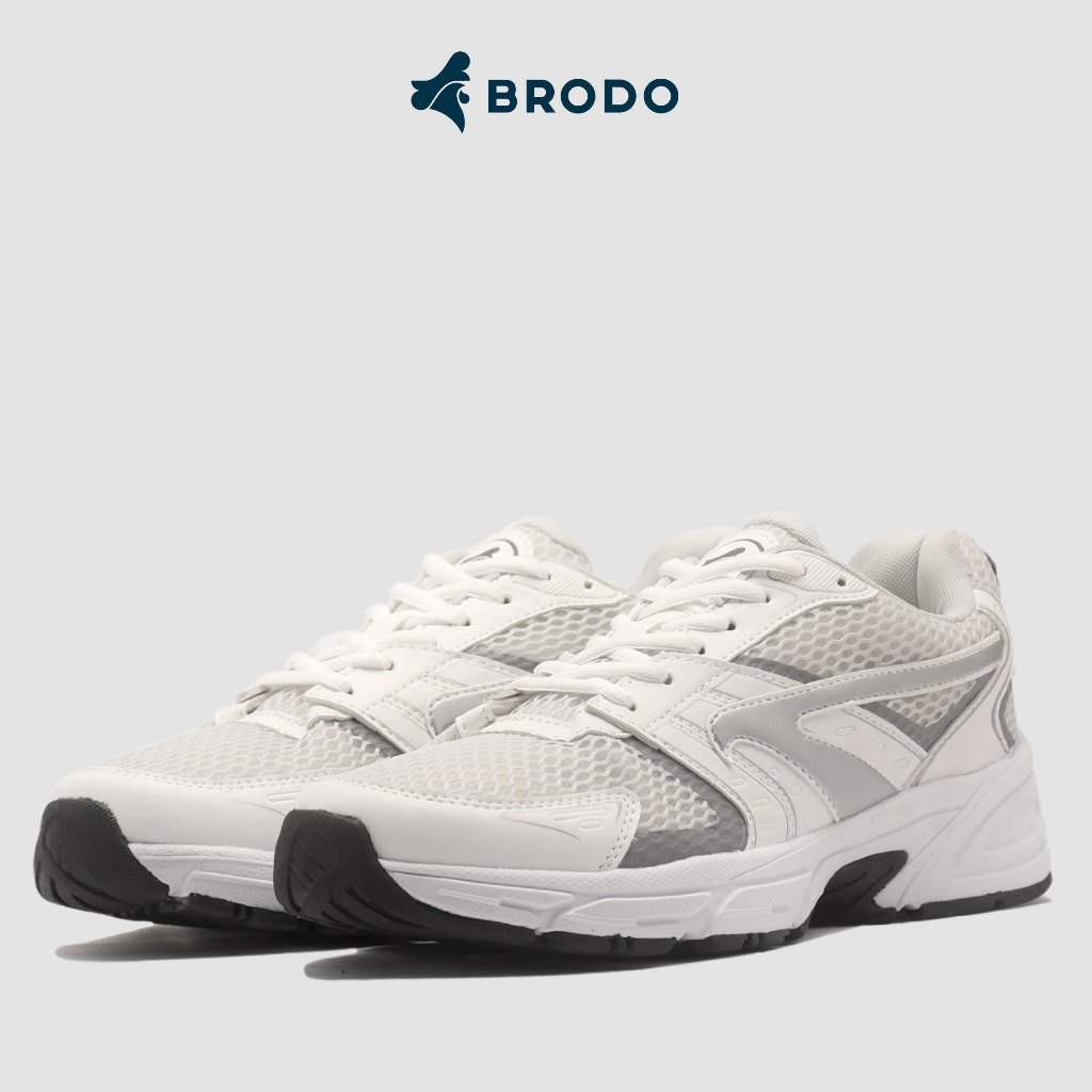 Jual BRODO - Sneakers Ace Neptune Dove Grey OWS | Shopee Indonesia