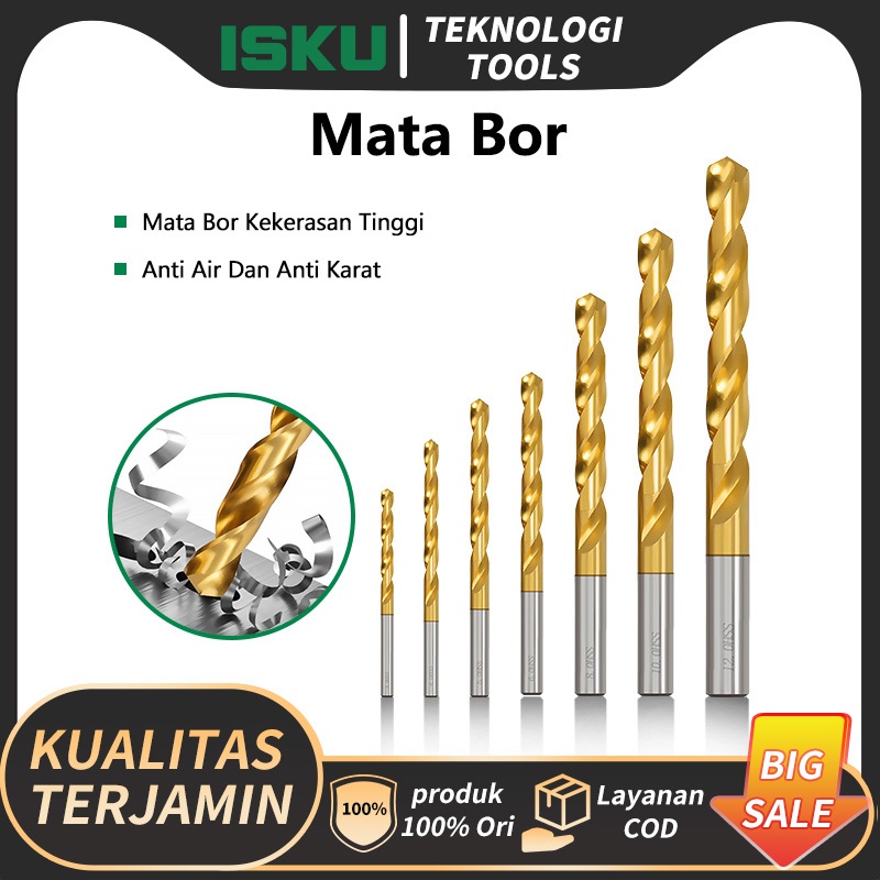Jual ISKU Mata Bor HSS Pengerjaan Kayu Listrik Baja Kecepatan Tinggi ...