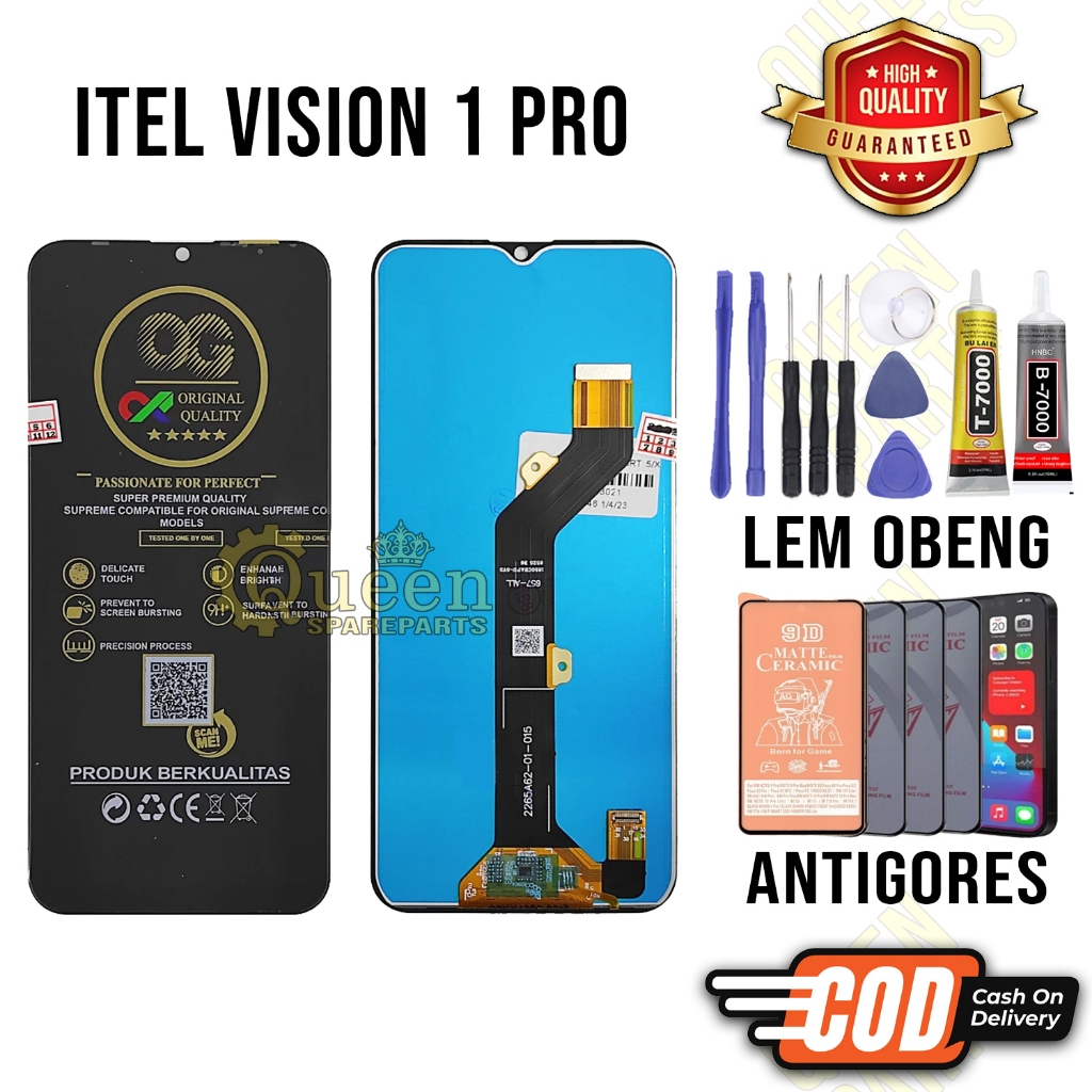Jual Lcd Touchscreen ITEL VISION 1 PRO Original OEM Quality Fullset ...
