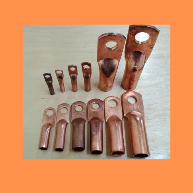 Jual Kabel skun tembaga Cu DTG 70mm M12 kualitas bagus long scun cable lug | Shopee Indonesia