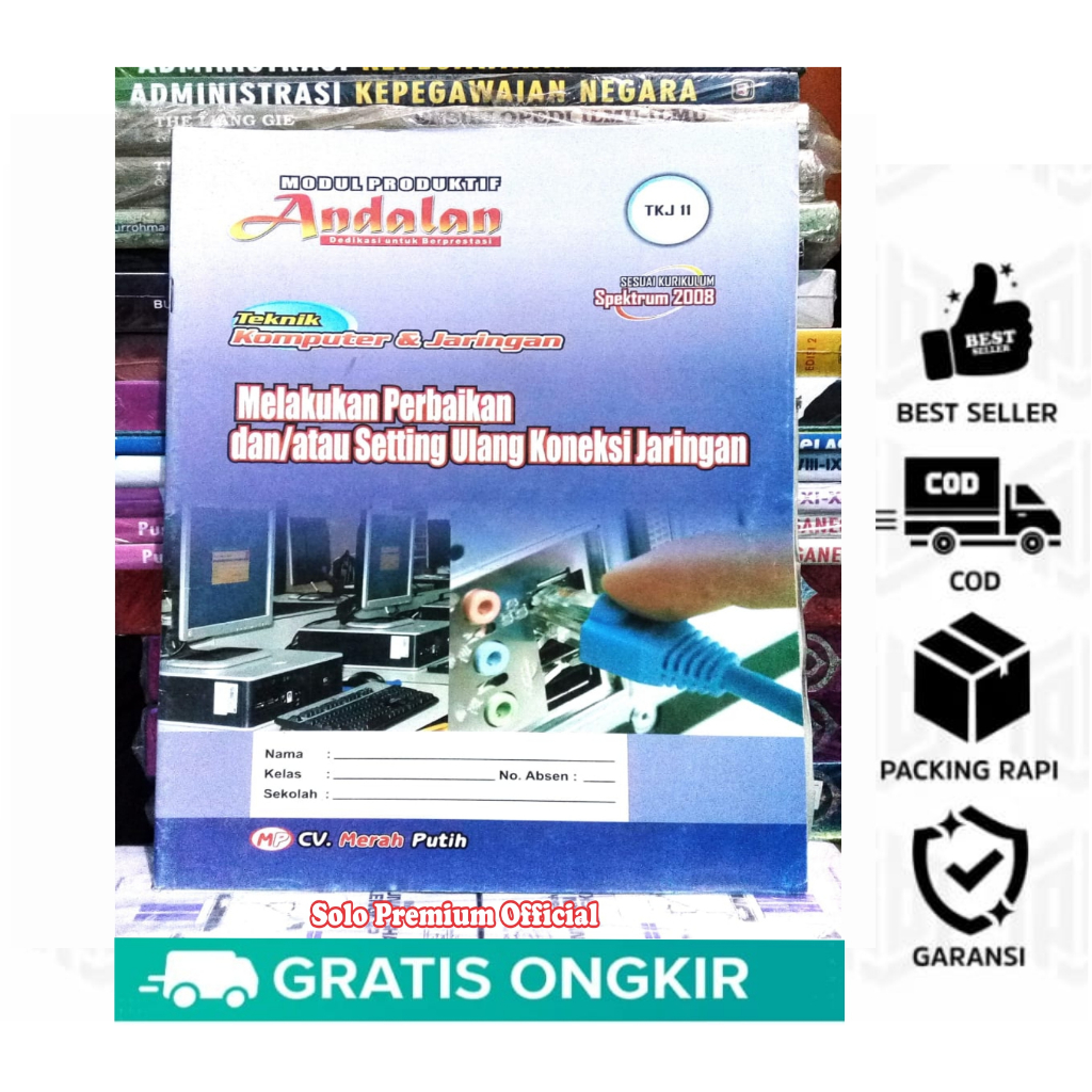 Jual Buku LKS SMK Lembar Kerja Siswa Modul Produktif Teknik Komputer ...