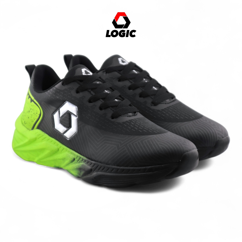 Jual Logic - Power Of Lifetime Black Stabilo | Sepatu Olahraga Pria ...