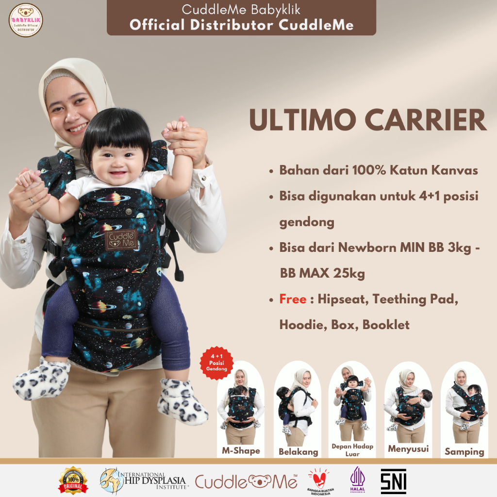 Jual CuddleMe - Ultimo Carrier - Gendongan Bayi - Hipseat New Born ...