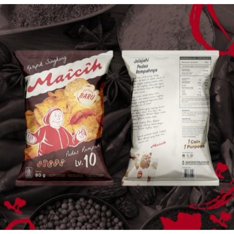 Jual Best Seller Maicih Keripik singkong pedas level 10 | Shopee Indonesia