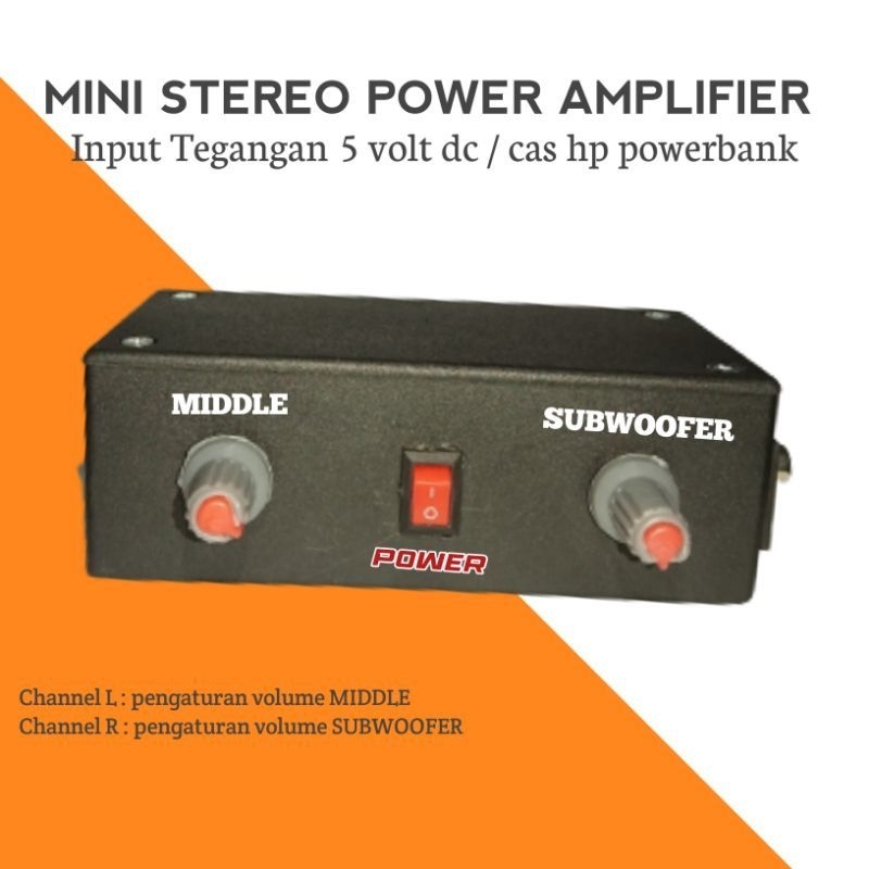 Jual Subwoofer Mini Stereo Power Amplifier | Shopee Indonesia
