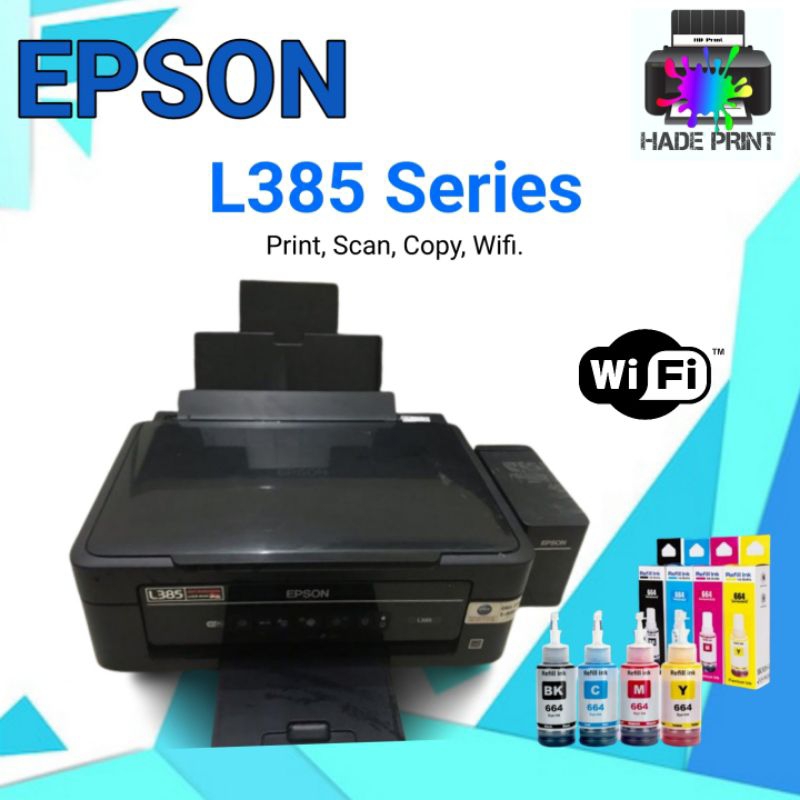 Jual Printer Epson L385 wifi (print, scan, copy). | Shopee Indonesia