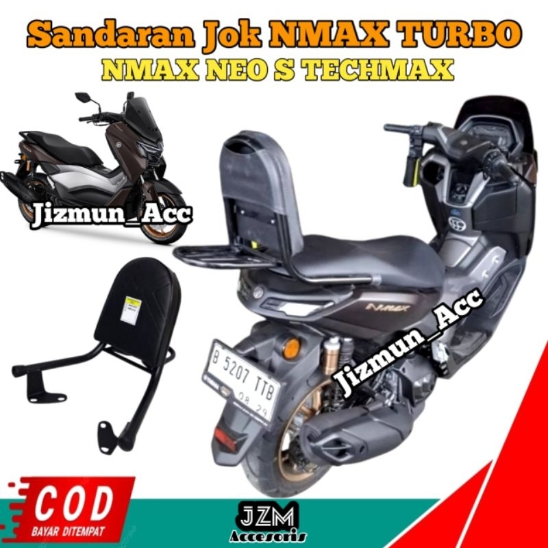 Jual Sandaran Jok Yamaha NMAX TURBO NMAX NEO 2024 2025 Back Rest ...