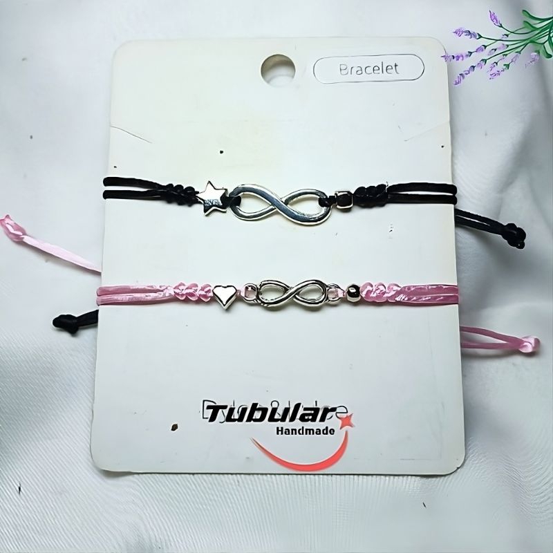 Jual FREE BOKS!! Gelang infinity couple Untuk Pasangan Dan Persahabatan ...