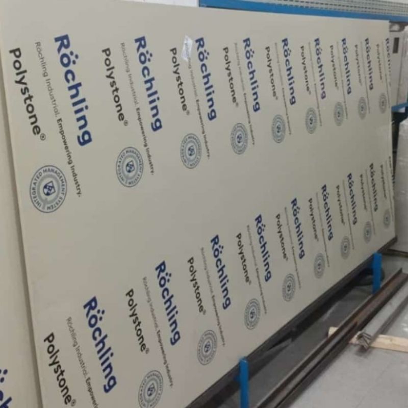 Jual PP polypropylene sheet 12mm x 122cm x 244cm ( PP rochling natural ) | Shopee Indonesia