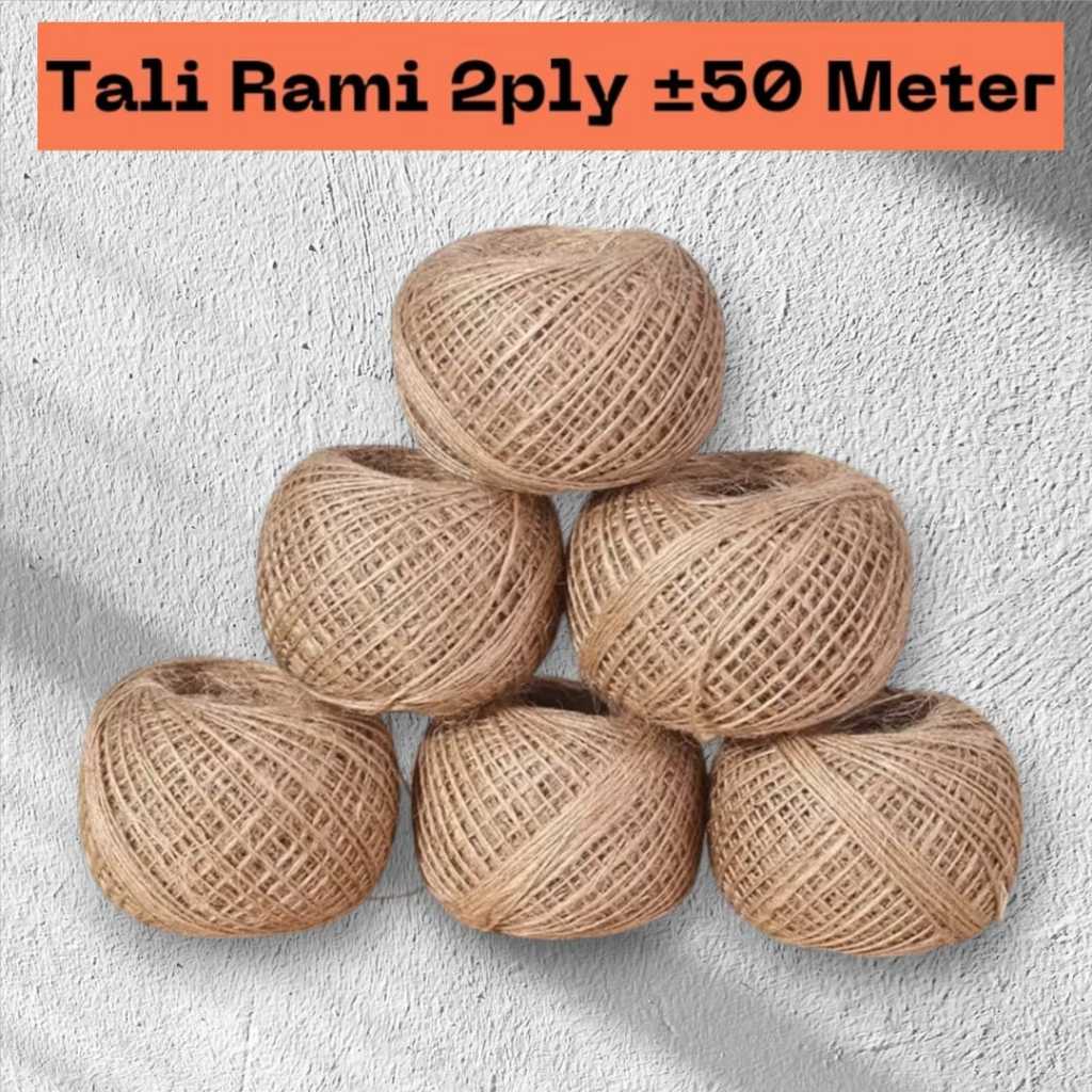 Jual Tali Rami / Tali Goni / Tali undangan ukuran 2 PLY (Panjang ±50 ...