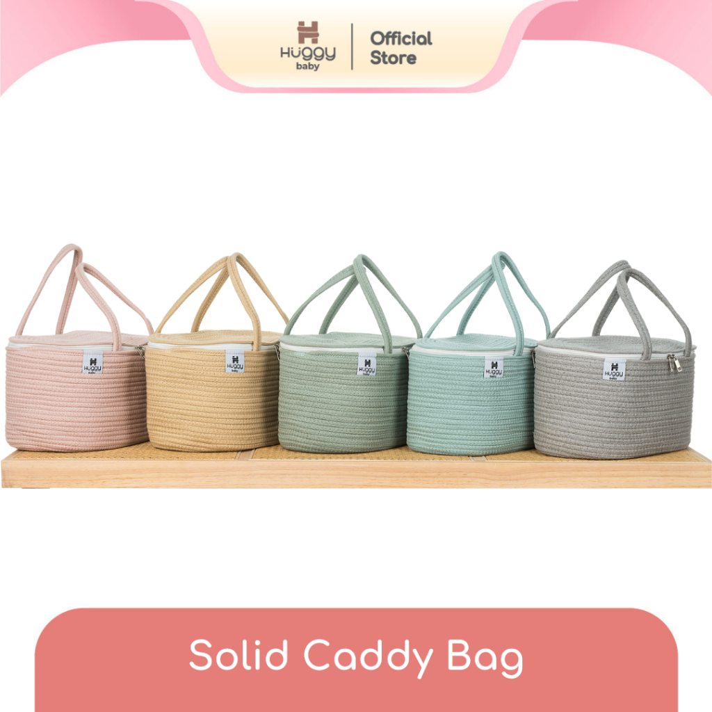 Jual Huggy Baby BAG01S SOLID Caddy Bag | Tas Diaper Bag Organizer Bayi ...