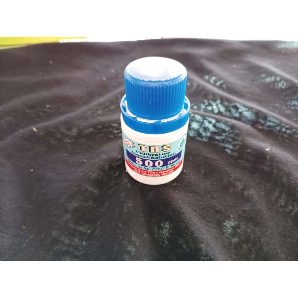 Jual Cairan Kalibrasi TDS Meter 500 ppm Larutan Kalibrasi | Shopee Indonesia